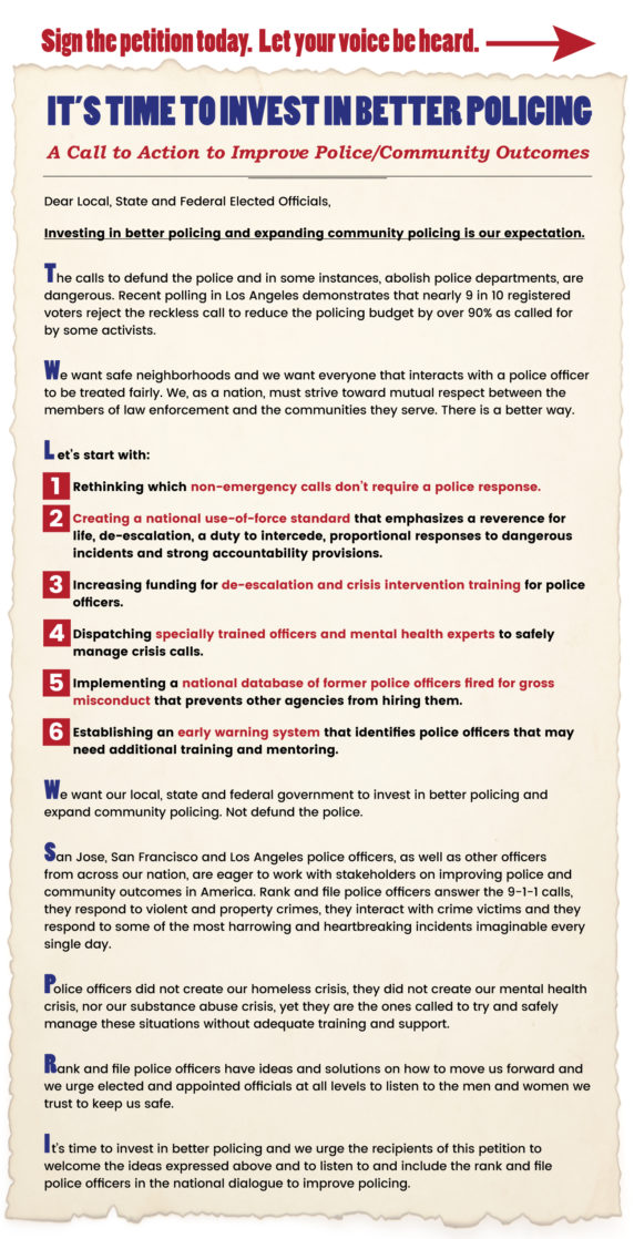 Who We Are | Improving Police & Community Outcomes | Invest in Policing