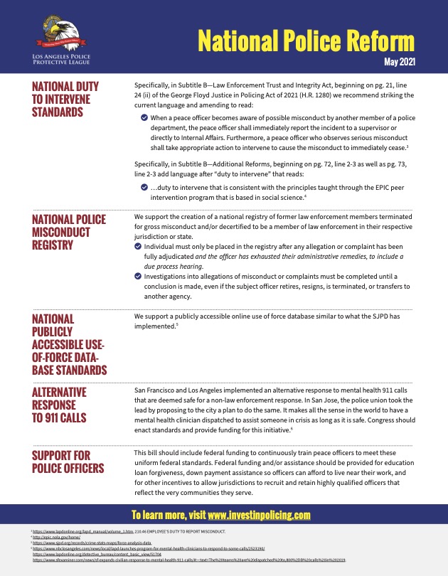 Who We Are | Improving Police & Community Outcomes | Invest in Policing